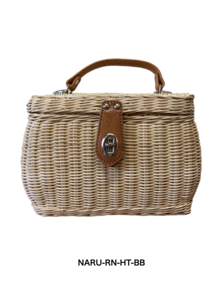 NARU-RN-HT-BB 日本製 籐素材 なるちゃん ひねり金具（ナチュラル）内布ラミネートBB - DAIWA RATTAN online ...