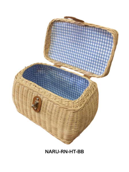 NARU-RN-HT-BB 日本製 籐素材 なるちゃん ひねり金具（ナチュラル）内布ラミネートBB - DAIWA RATTAN online ...