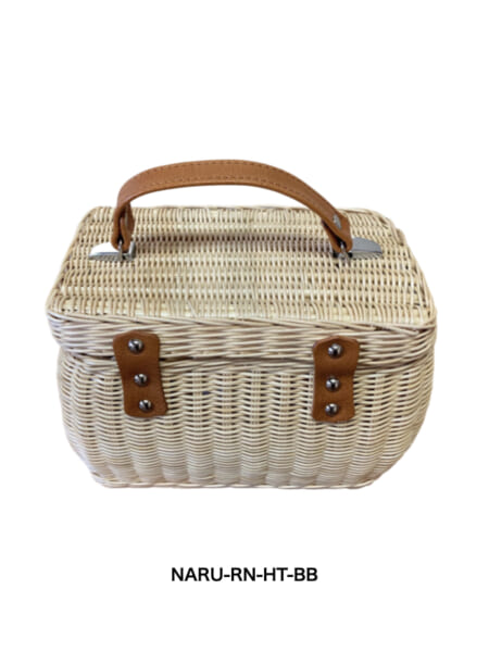 NARU-RN-HT-BB 日本製 籐素材 なるちゃん ひねり金具（ナチュラル）内布ラミネートBB - DAIWA RATTAN online ...